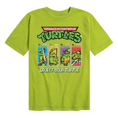Boys' Teenage Mutant Ninja Turtles Select Your Turtle Video Game Short ...