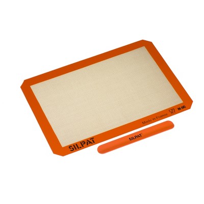 Last Confection Silicone Baking Mats (11-5/8" X 16-1/2"), Set Of 2 Half ...