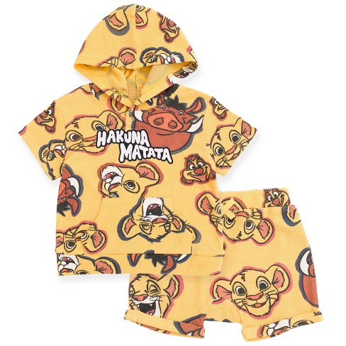 Disney Lion King Simba Timon Pumbaa Infant Baby Boys Waffle Knit ...