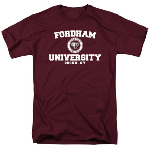 Fordham University Official Circle Logo Adult T Shirt, Circle Logo ...