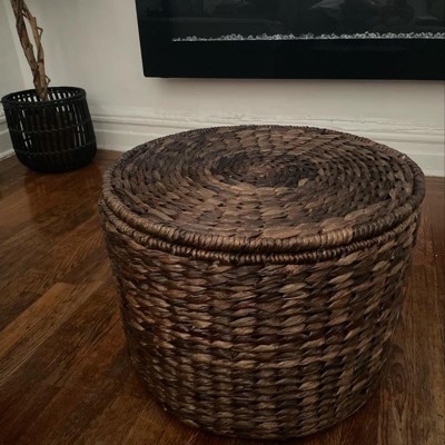 Target woven ottoman store