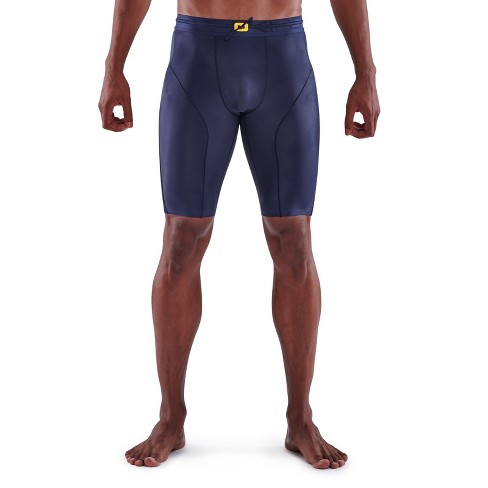 Skins Series-5 Men's Compression Half Tights Navy Xlarge : Target