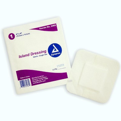 Dynarex Combine Pads, Sterile Bandage, 5 In X 9 In, 20 Count, 20 Packs ...
