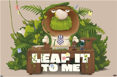 Trends International Disney Pixar Elemental - Leaf It To Me Framed Wall ...
