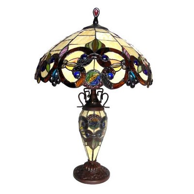 Chloe Lighting Ch18648iv18-dt3 Demetra Auroratiffany-style 3 Light ...