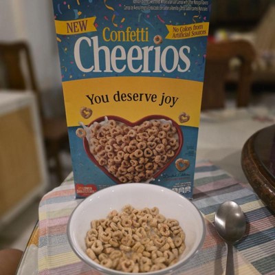 Cheerios Confetti Family Size Breakfast Cereal - 19oz : Target