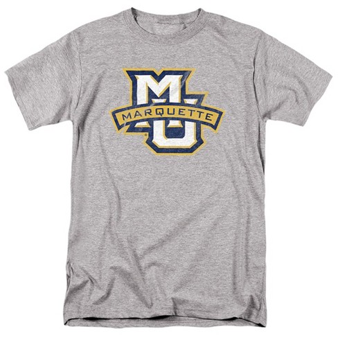 Marquette University Official Distressed Primary Unisex Adult T-shirt ...