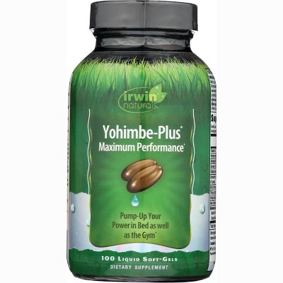 Irwin Naturals Yohimbe-plus 100 Softgels : Target