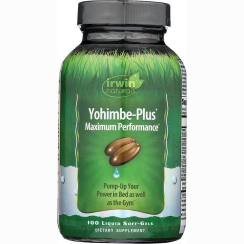 Irwin Naturals Yohimbe-plus 100 Softgels : Target