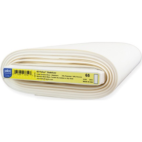 Pellon Sew-in Extra Heavyweight Stabilizer-white 20"x30yd : Target
