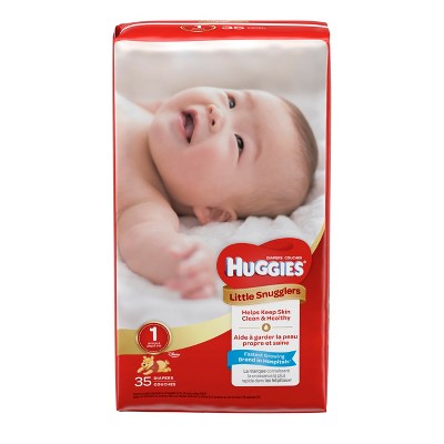 Huggies Little Snugglers Baby Diapers, Size 1 (8-14 lbs), 32 Ct (Select for More Options ...