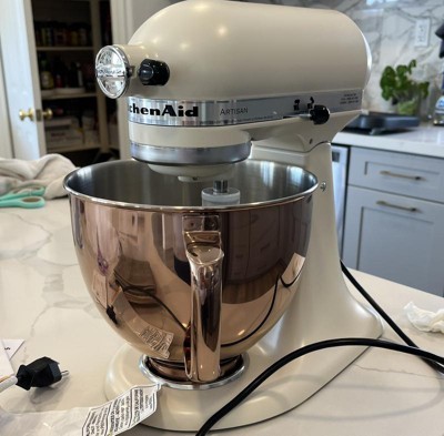 Kitchenaid 5qt 10-speed Stand Mixer With Copper Bowl Fresh Linen ...