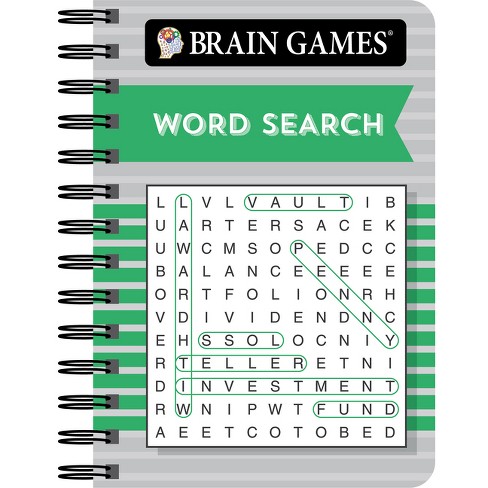 Brain Games - To Go - Word Search (green) - By Publications ...