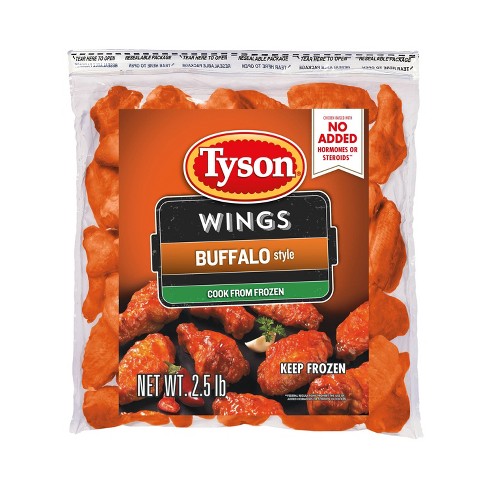 Tyson Buffalo Chicken Wings - Frozen - 2.5lbs : Target