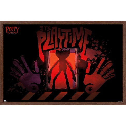 Trends International Poppy Playtime - It's Play Time Framed Wall Poster ...