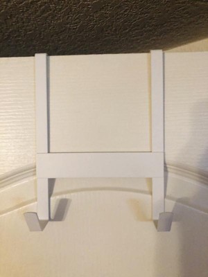 Small Over The Door Hook 2 Hooks Matte Black - Brightroom™ : Target
