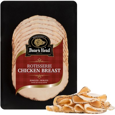 Boar's Head Sliced Rotisserie Chicken - 8oz : Target