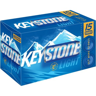 Keystone Light Beer - 15pk/12 Fl Oz Cans : Target