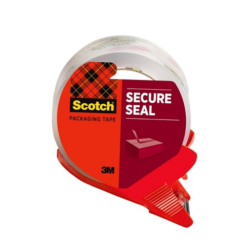 Scotch Ultra Clear Mailing Packaging Tape With Dispenser 1.88