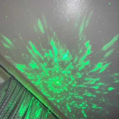 Led Galaxy Projector Laser Star Lights With Remote Black - West & Arrow ...