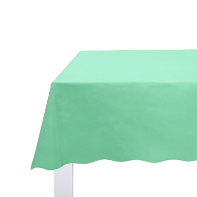 54" X 108" Solid Table Cover Black - Spritz™ : Target