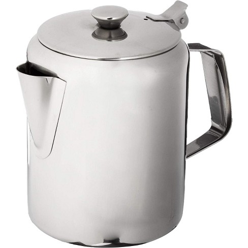 Winco W632 Stainless Steel Beverage Server / Coffee Pot - 32-ounce : Target