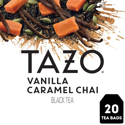 Tazo Chai Vanilla Caramel Black Tea - 20ct : Target