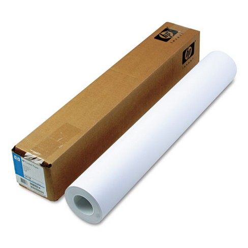 Hp Designjet Inkjet Large Format Paper, 4.5 Mil, 24" X 150 Ft, Coated ...