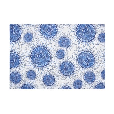C&f Home Blue Harvest Sunflower Placemat S/6 : Target