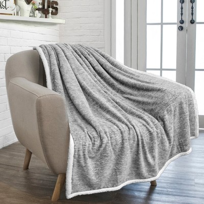 Pavilia Fleece Plush Microfiber Throw Blanket For Couch, Sofa And Bed ...