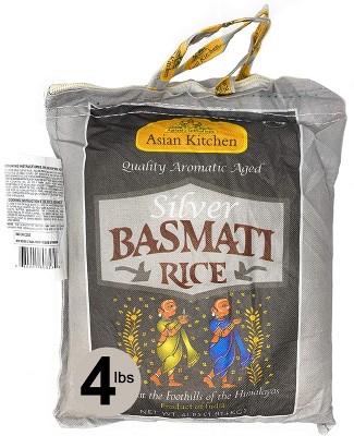 Asian Kitchen Silver White Basmati Rice - Rani Brand Authentic Indian ...
