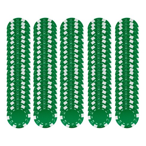 Poker Chips – 100-piece Set Of 11.5-gram Blackjack Chips With Dice ...