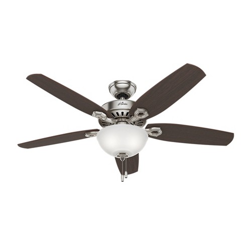 52" Led Deluxe Builder Ceiling Fan (includes Light Bulb) - Hunter : Target