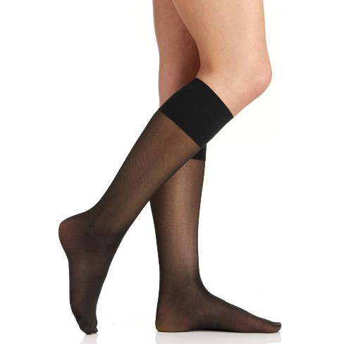 Berkshire Comfy Cuff Sheer Graduated Compression Trouser Sock With ...