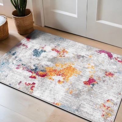 World Rug Gallery Contemporary Abstract Elegance Area Rug : Target