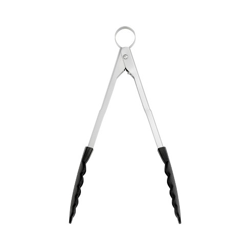 Cuisipro 9.5 Inch Nonstick Nylon Locking Tongs : Target