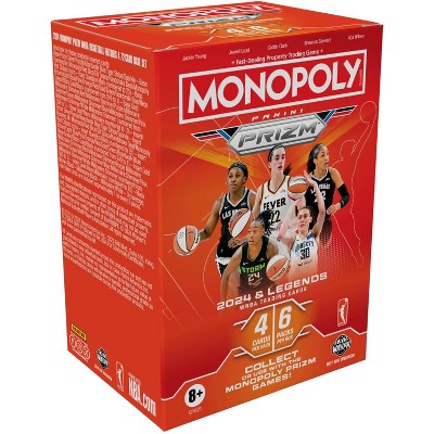 Monopoly Panini Prizm: 2024 and Legends WNBA Trading Cards Booster Box ...