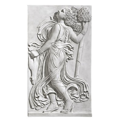 Design Toscano Dancing Greek Maenad With Thyrsus: Right Wall Frieze ...