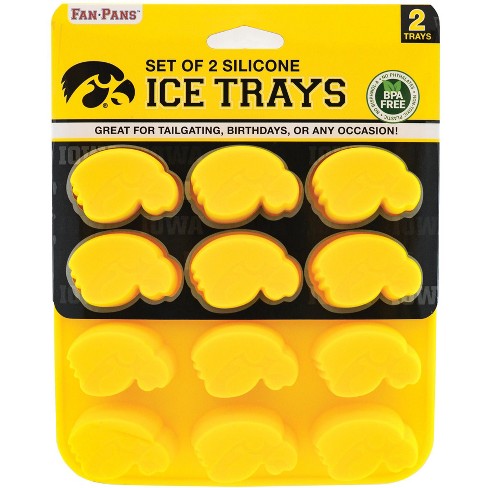 Masterpieces Fanpans 2-pack Team Ice Cube Trays - Ncaa Iowa Hawkeyes ...