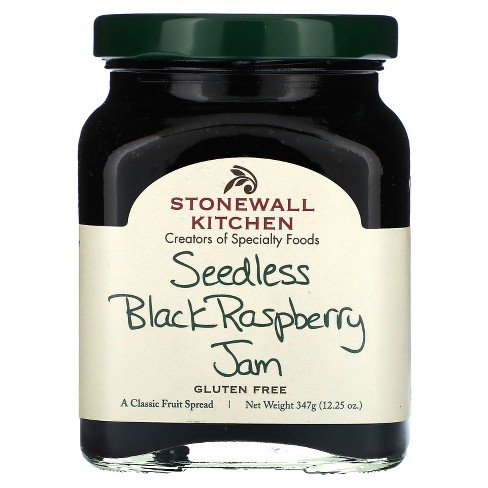 Stonewall Kitchen Seedless Black Raspberry Jam, 12.25 Oz (347 G) : Target