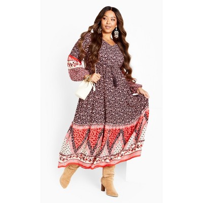 Aveology | Women's Plus Size Eternal Maxi Dress - Eternal - 14w : Target