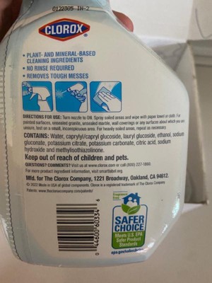 Clorox Free & Clear Multi-surface Cleaner - 32oz : Target