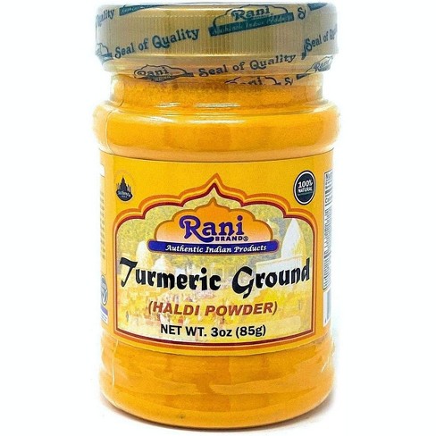 Turmeric (haldi) Root Powder (high Curcumin) - 3oz (85g) - Rani Brand ...
