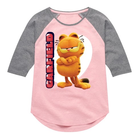 Garfield Garfield Movie Vertical - Light Pink/ath Hea - 5t : Target