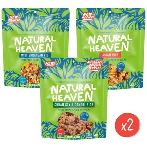 Natural Heaven - Hearts Of Palm Prep Meals Pack, 6 count, 54oz (255g ...