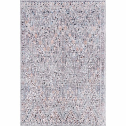 Well Woven Anya Chevron 6' X 9' Grey Area Rug : Target