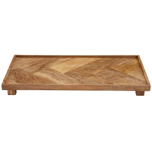 Split P Herringbone Footed Serving Board Large : Target
