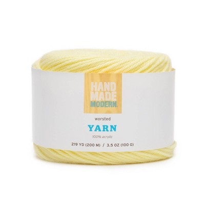 219yd Worsted Yarn - Yellow - Hand Made Modern® – Target Inventory ...