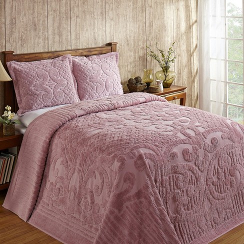 Twin Ashton Collection 100% Cotton Tufted Unique Luxurious Medallion ...