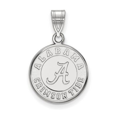 Black Bow Jewelry Sterling Silver Alabama Crimson Tide Ncaa Medium ...